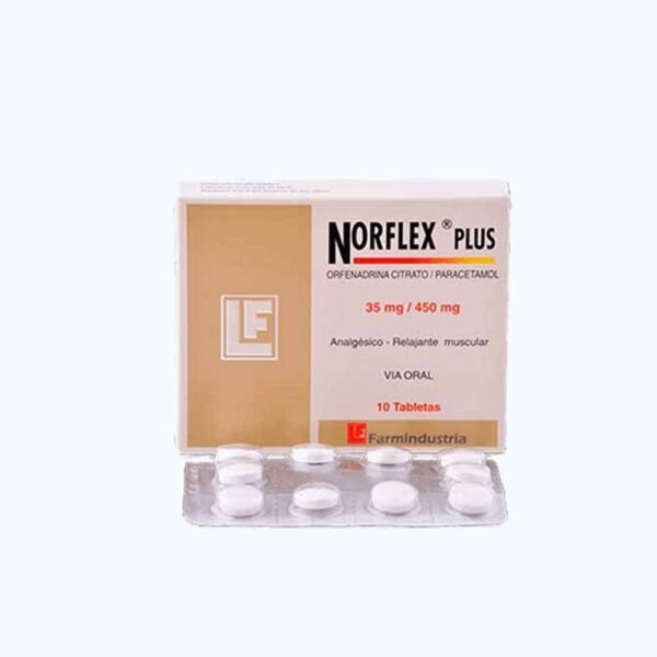 NORFLEX-PLUS X 10 TABLETAS - VIDASANA FARMACIA